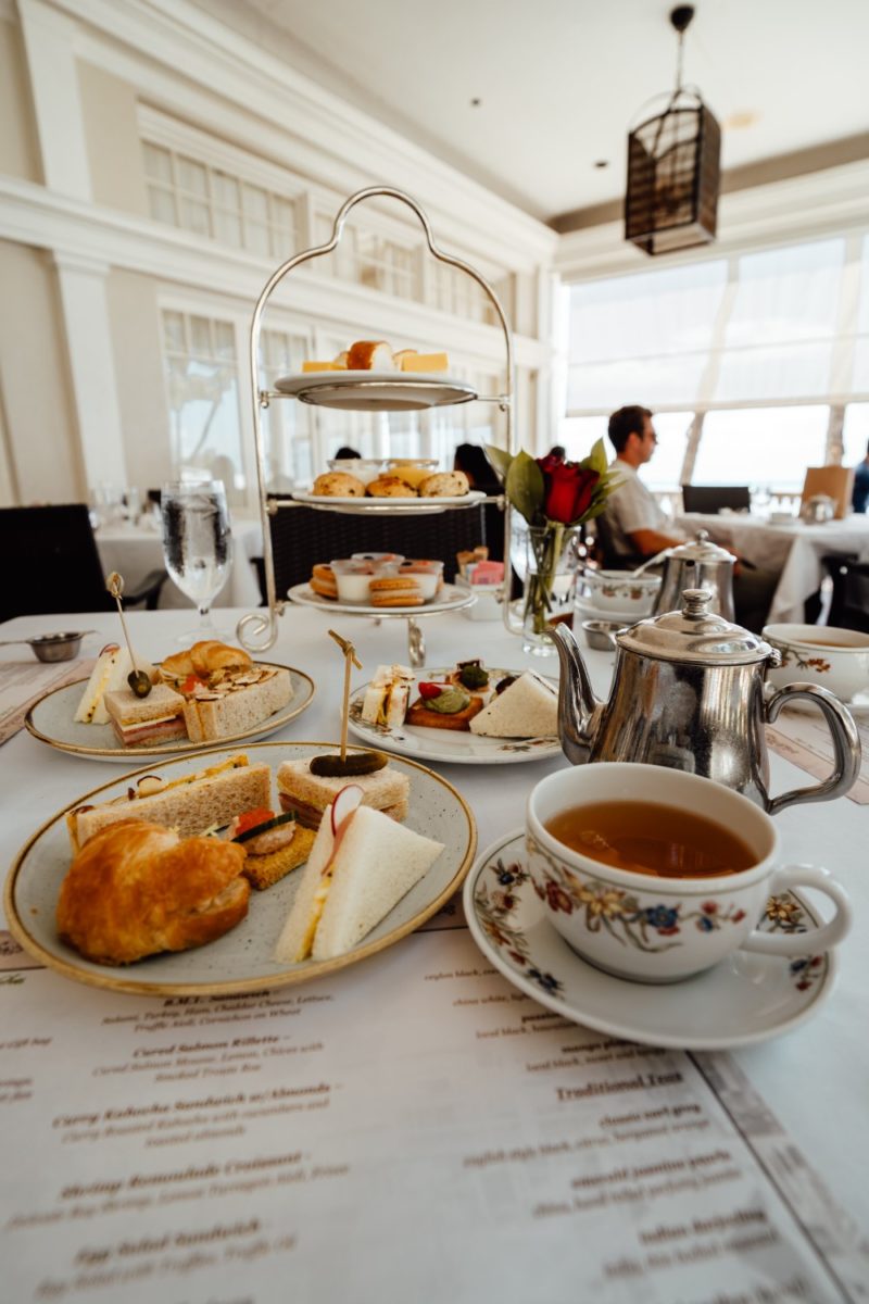 Moana Surfrider Afternoon Tea: "Tea-laxing" On Waikiki Beach